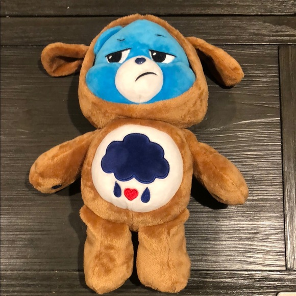 Toys | Care Bear Hoodie Friends Grumpy Puppy Costume Plushie | Poshmark